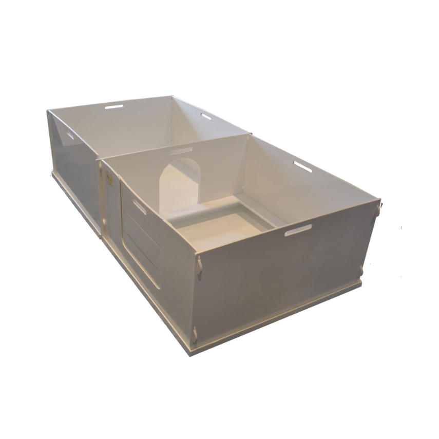 Whelping Box Back Addition Kit - Single to Double Box | PetTech